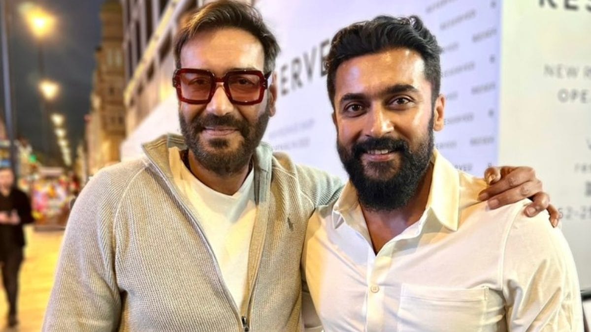 Ajay Devgn Wishes Suriya On His 48th Birthday With A Classy Picture ...