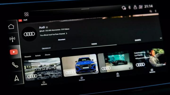 Audi Introduces YouTube Integration in Select 2024 Models | Auto News ...