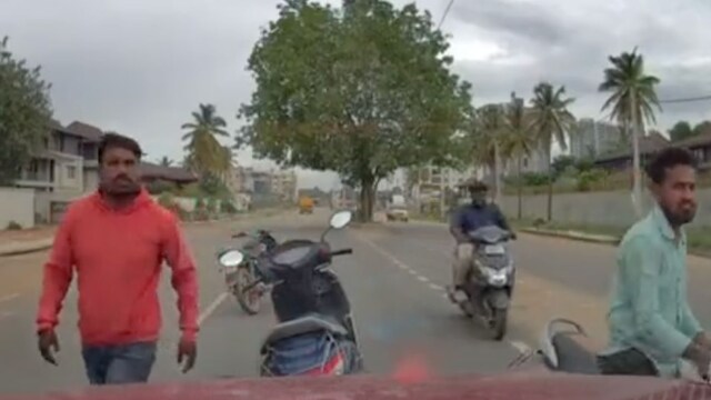 Bengaluru Road Rage Incident: Viral Video Shows Goons Chasing a Car ...
