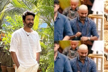 Actor Dhanush Son Yatra Photos