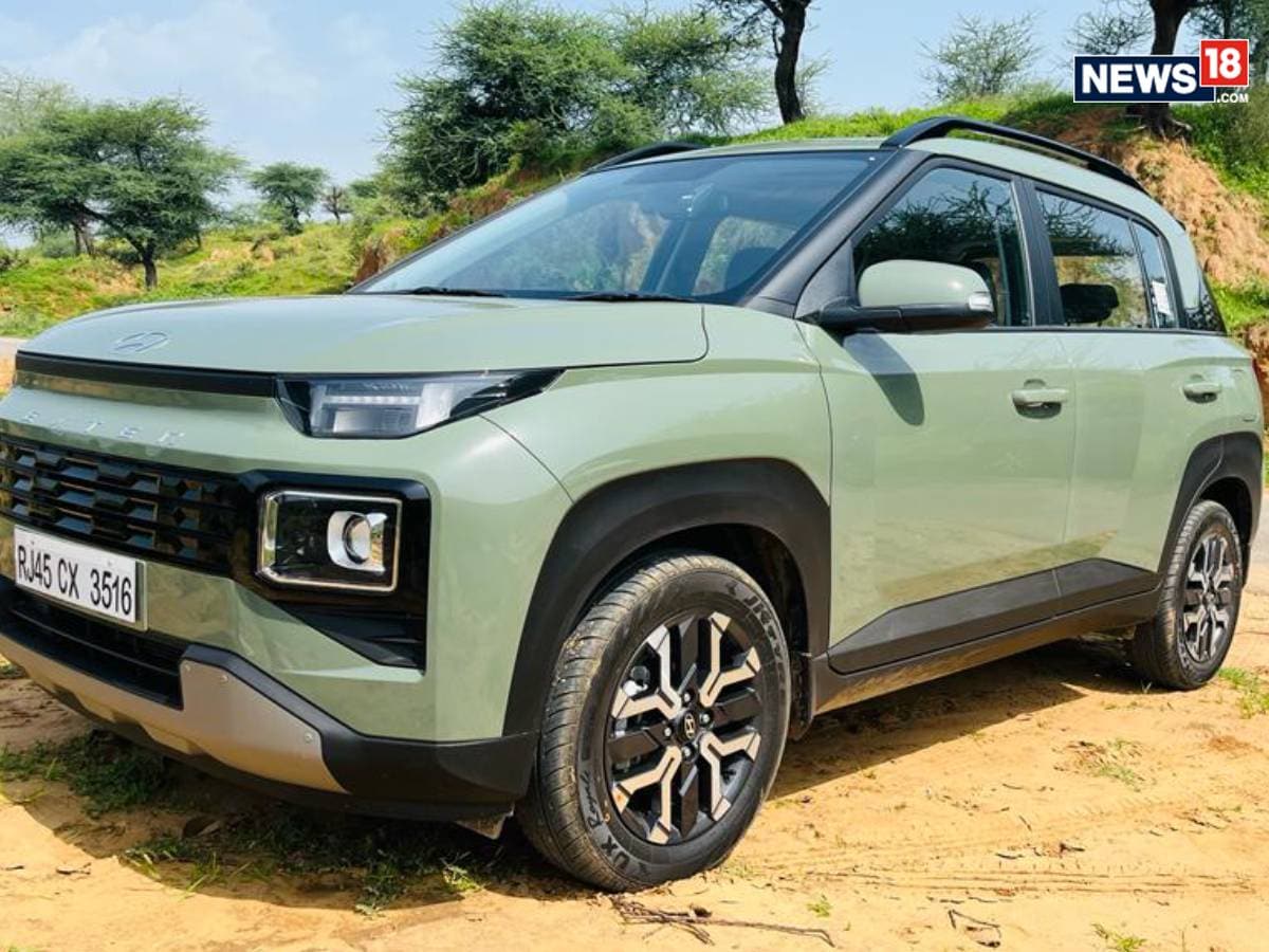 Hyundai Exter First Drive in Pics: See Design, Features, Interior and ...