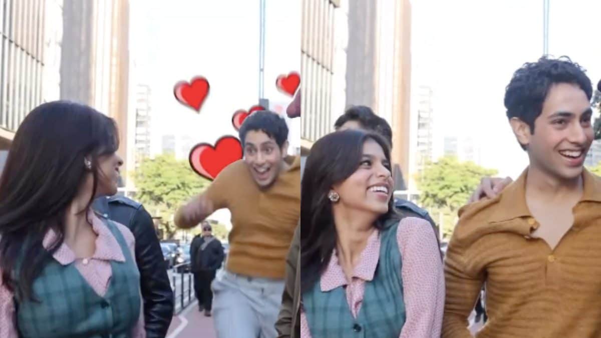 Suhana Khan Goofs Around With Rumoured BF Agastya Nanda In Throwback ...