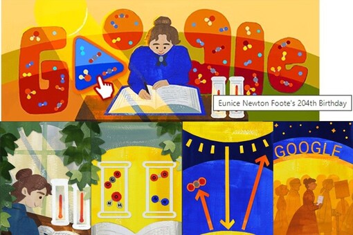 Google Doodle Celebrates American Scientist Eunice Newton Foote 204th ...