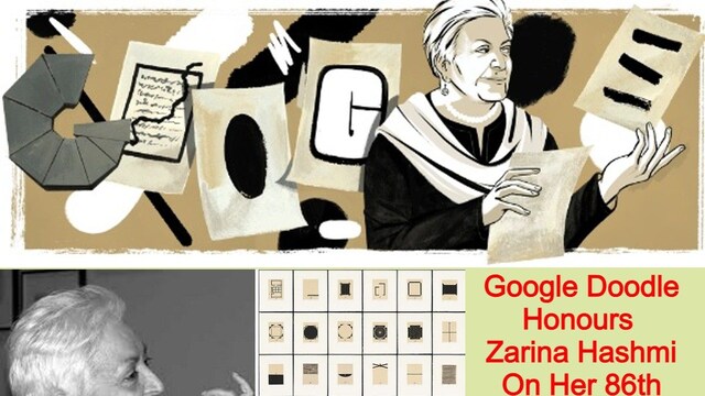 Zarina Hashmi's 86th Birthday: Google Doodle Celebrates Indian-American ...