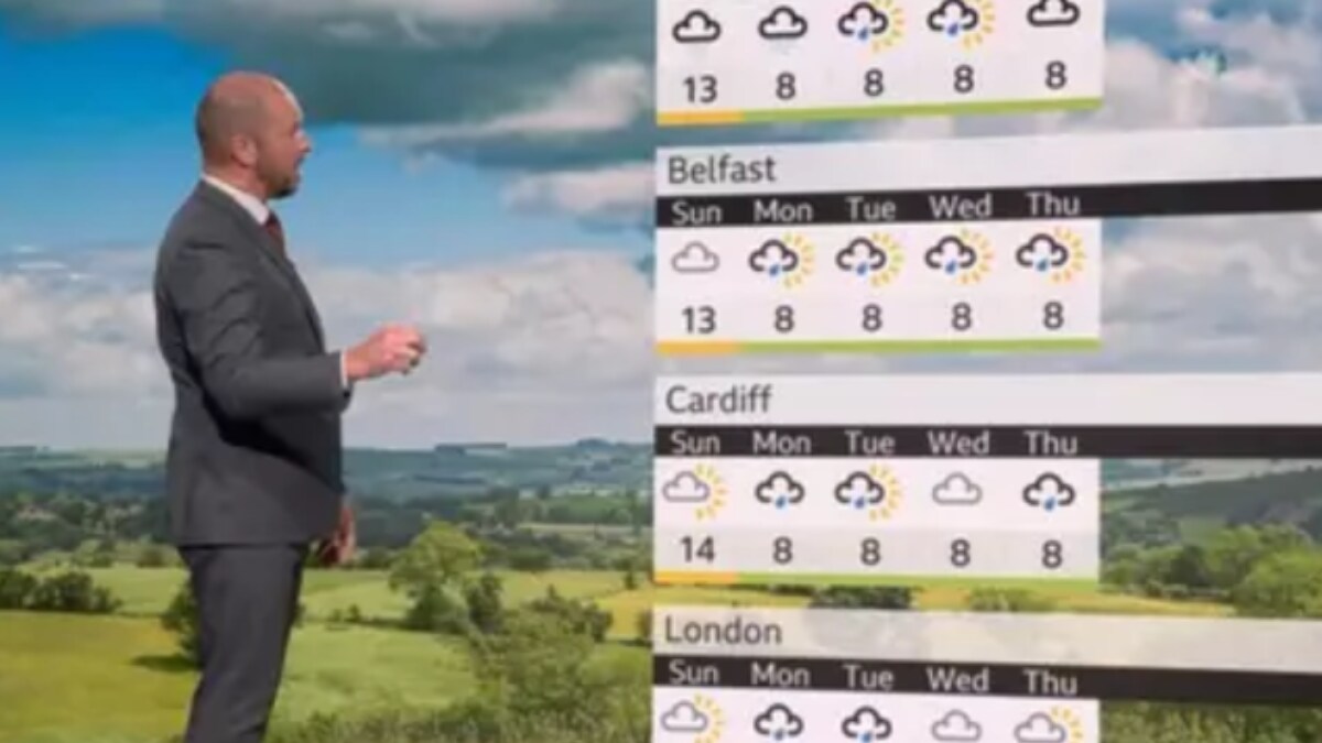 BBC Apologises For Weather Forecast Glitch That Showed 7°C In UK ...