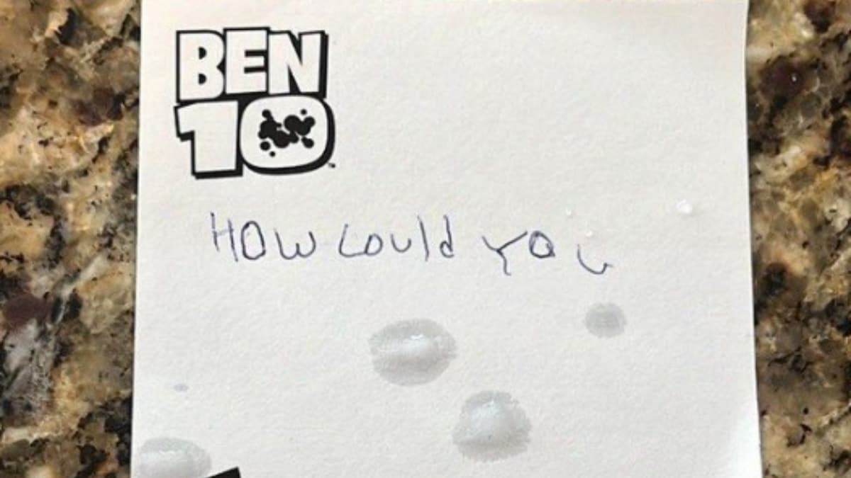 This Kid's Tear-Stained Note To Brother Is Both Adorable And ...