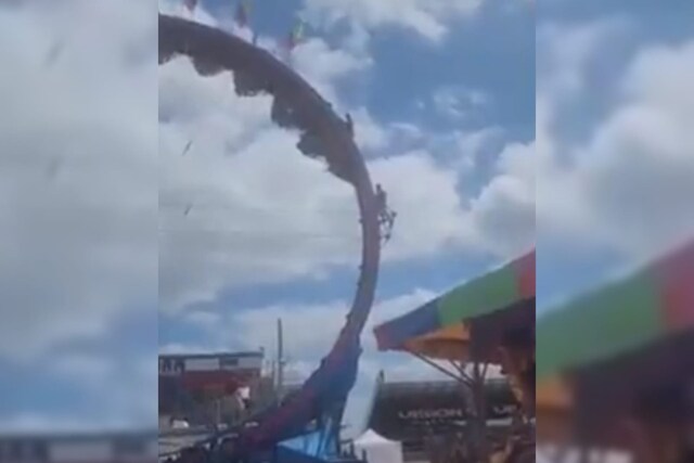 Viral Video Of Rollercoaster Riders Stuck Upside Down For 3 Hours Is ...