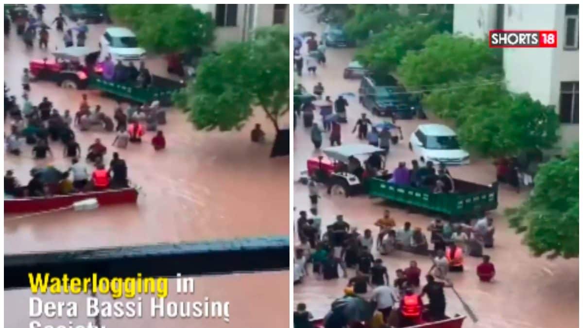 Punjab Rains: Chandigarh Sees Record Rainfall, Boats Out in Dera Bassi ...