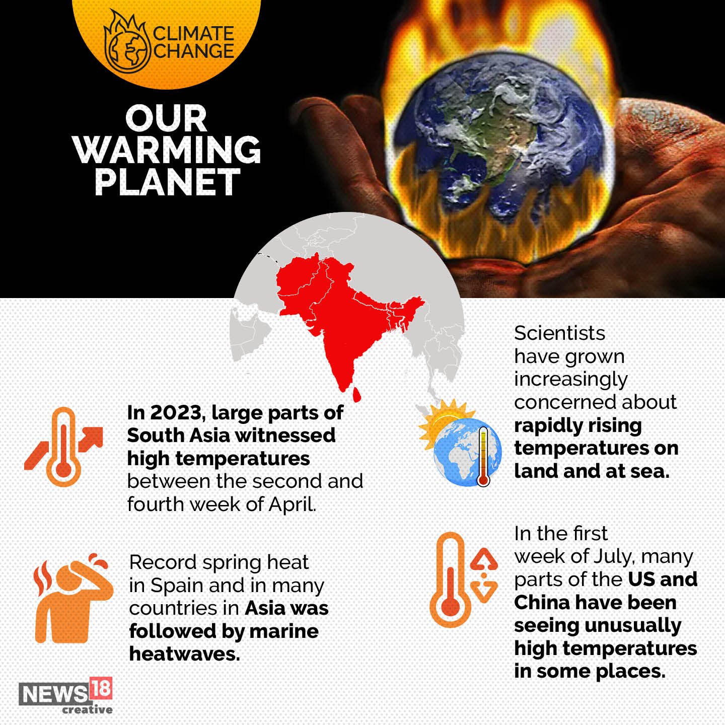 The Planet Experiences its Hottest Day Ever | A Visual Explainer - News18