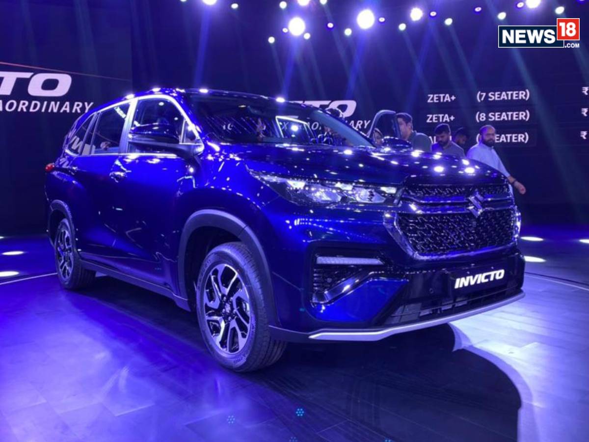 Maruti Suzuki Invicto MPV in Pics: See Design, Features, Interior and ...