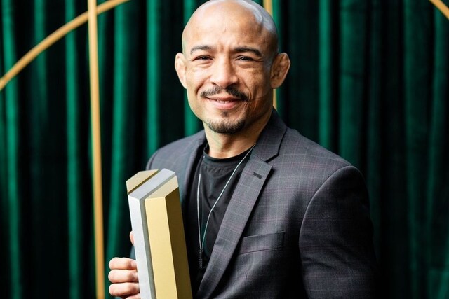 Jose Aldo Gets Emotional as UFC Inducts the Brazilian Legend into the ...