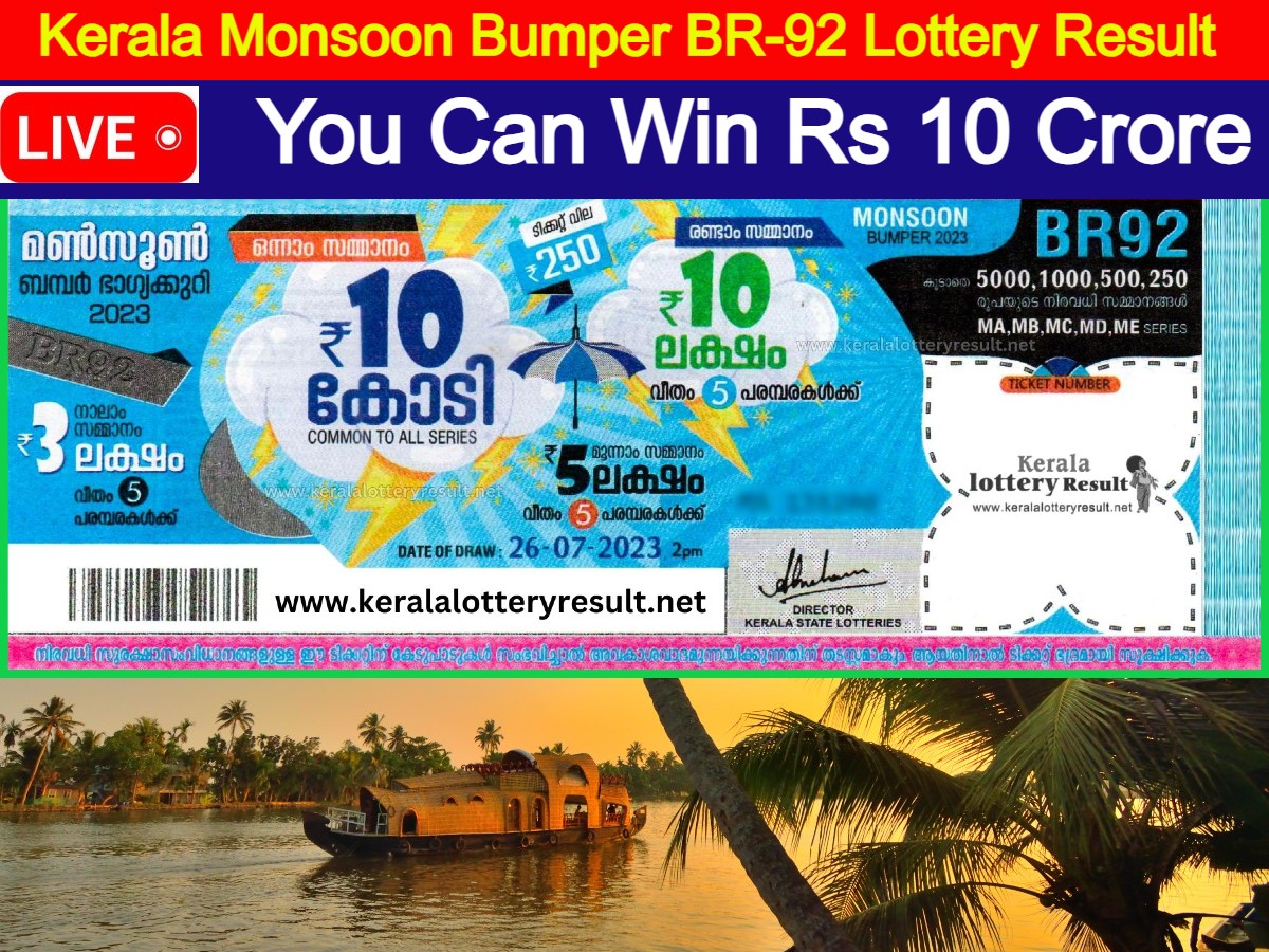 Kerala Lottery Ticket