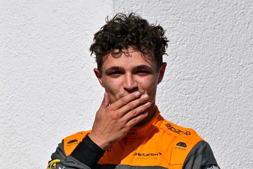 Lando Norris Breaks Verstappen's Trophy After Podium Finish in Hungary: Watch Video - News18