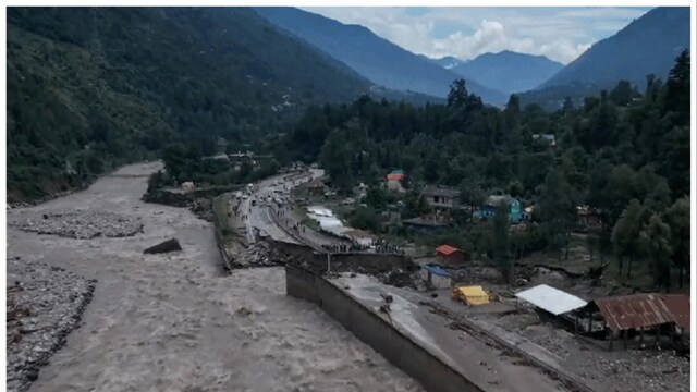 Manali Rain: Highway Swept Away, Buildings Down, Drone Footage Shows Devastation | WATCH | India ...