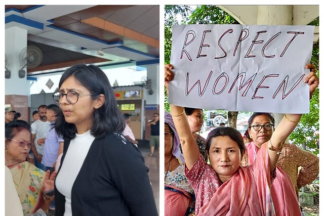Manipur Video: DCW Chief Swati Maliwal Reaches Manipur; Cops Make 6th Arrest, Security Upped ...