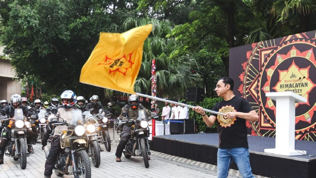 Royal Enfield Himalayan Odyssey 2023 Flagged-off From Delhi, 18-Day ...