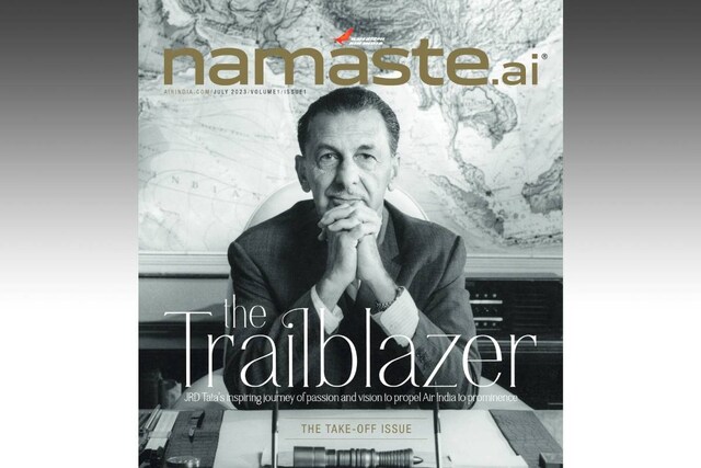 Air India Launches New Inflight Magazine 'namaste.ai' - News18