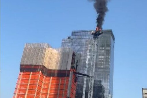 WATCH | Burning Crane Collapses in New York City from High-Rise ...