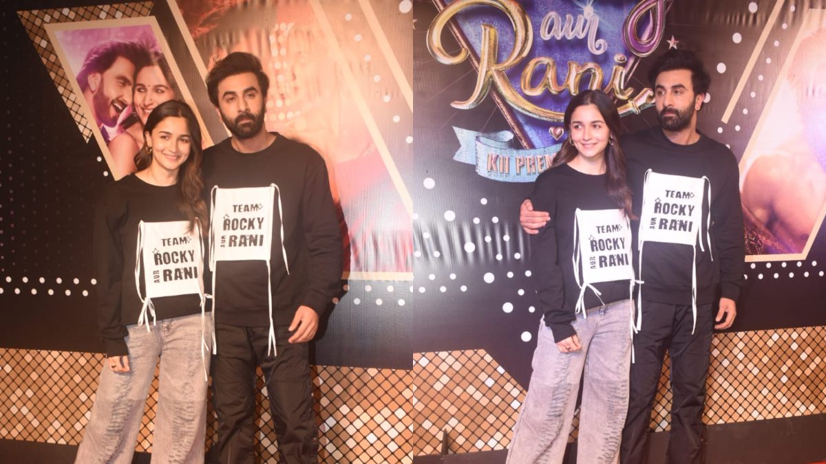 Ranbir Kapoor Turns Alia Bhatt's Biggest Cheerleader at Rocky Aur Rani ...