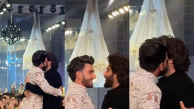 Ranveer Singh and Arjun Kapoor's Bromance Wins Hearts; Gunday Stars Hug and Kiss In Viral Video ...