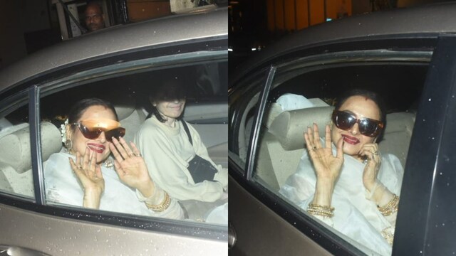 Rekha Watches Rocky Aur Rani Kii Prem Kahaani With Her Secretary ...