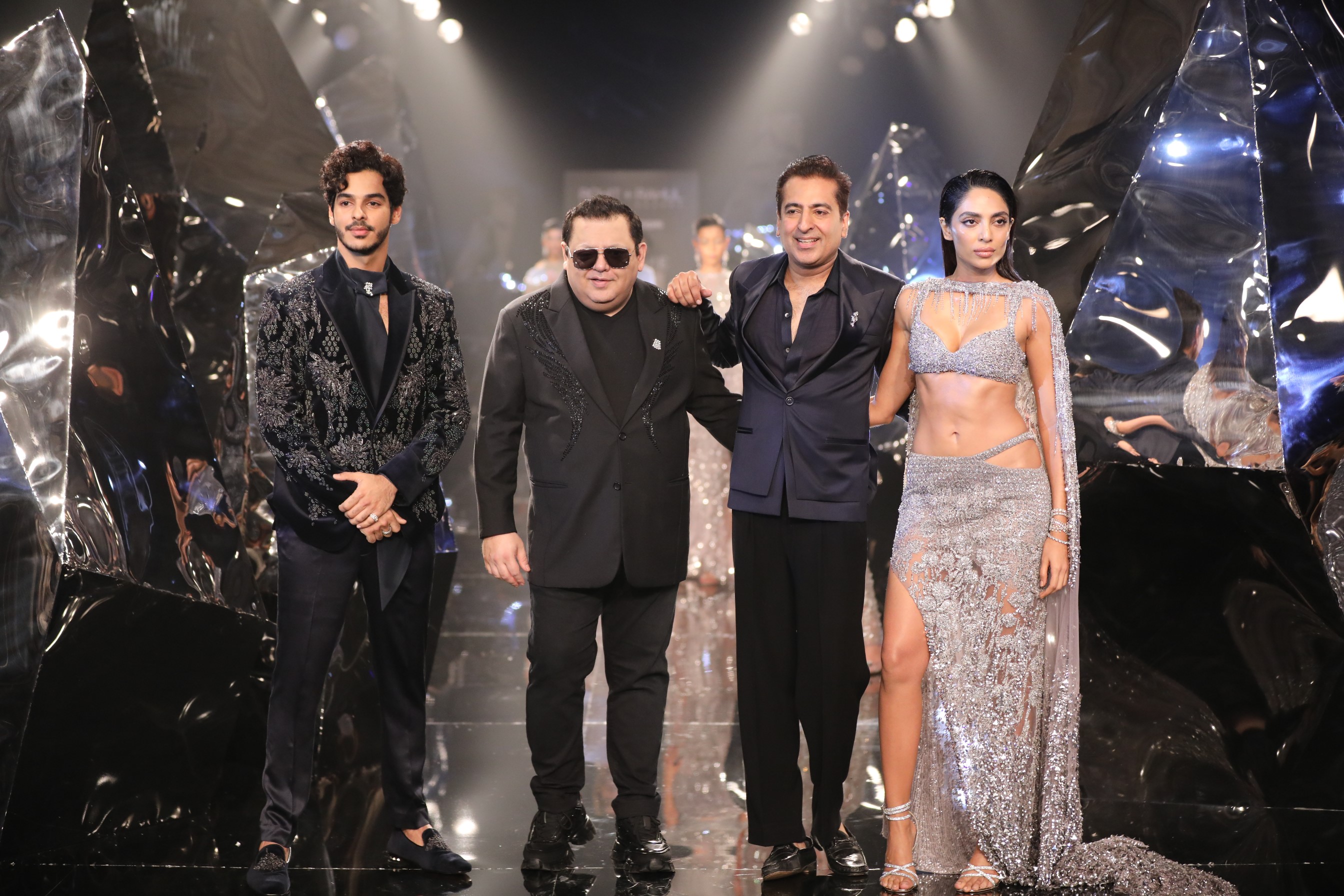 Ishaan Khatter Ditches The Shirt Slays In Rgrks 3d Embroidered Velvet