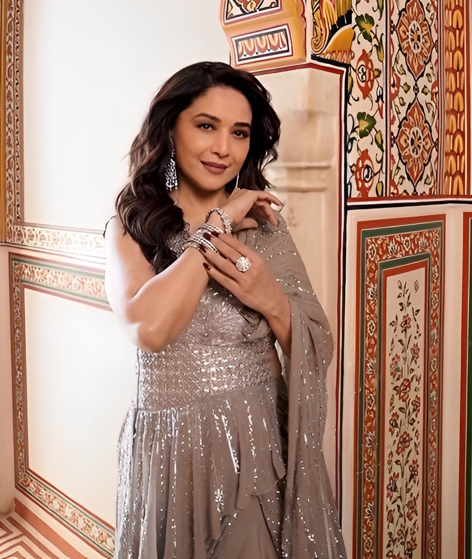 Royal Madhuri Dixit In Her Latest Pop Up Store Photoshoot - News18