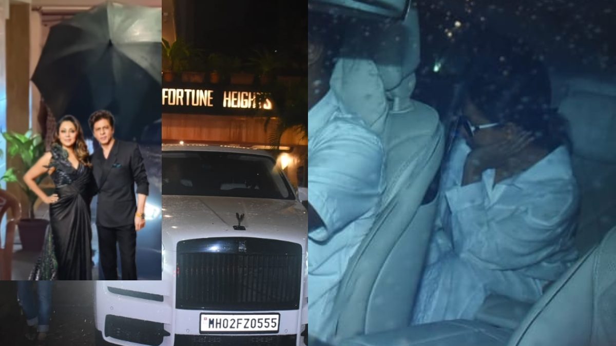 SRK Hides Face, Gauri Avoids Paps While Exiting Manager's House Amid ...