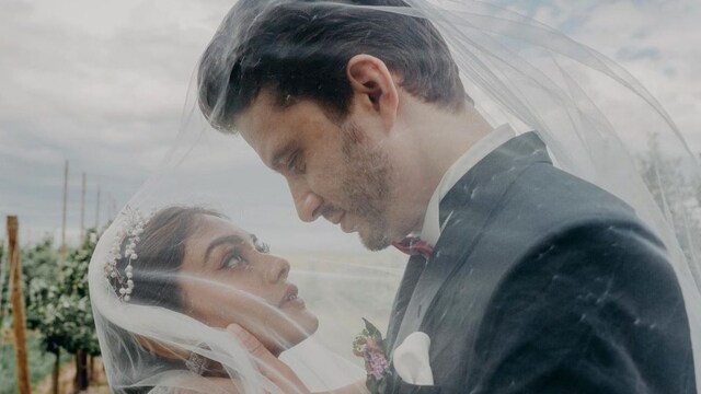 Sreejita De and Husband Michael Blohm Pape Share a Kiss In Dreamy ...