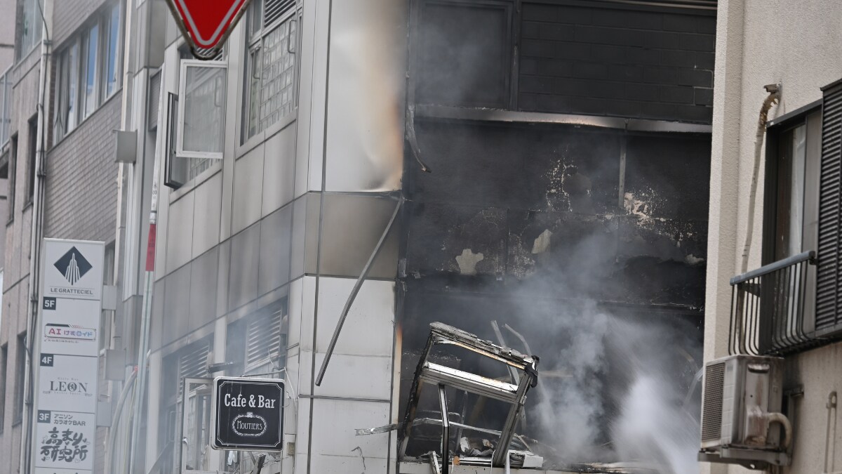 Tokyo Building Catches Fire After Explosion, 4 Injured - News18