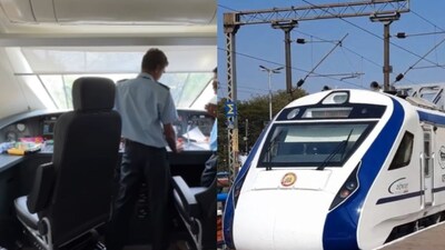 This is How Vande Bharat's Loco Pilot Cabin Looks, Viral Video ...