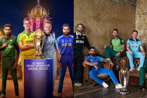 'What a Downgrade': ICC Releases Poster for World Cup 2023 and Cricket ...