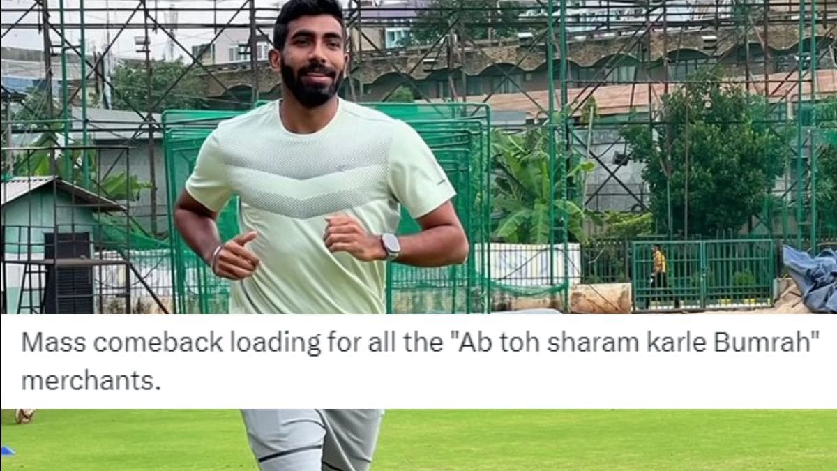Jasprit Bumrah is Finally Back in 'Action' But Cricket Fans Can't Stop ...