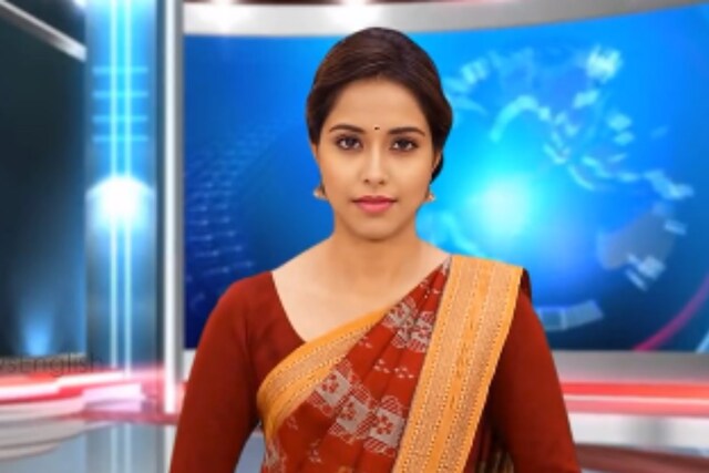 WATCH: Odisha-Based Private Channel Launches AI-Created News Anchor ...