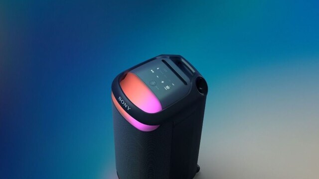 Sony SRS-XV800 Party Speaker Launched With Battery Life Of 25 Hours ...