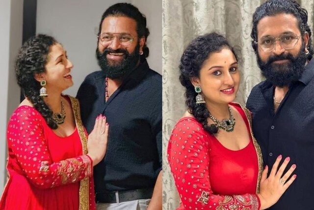 Pragathi And Rishab Shetty All Smiles As They Pose Together, See Pics ...