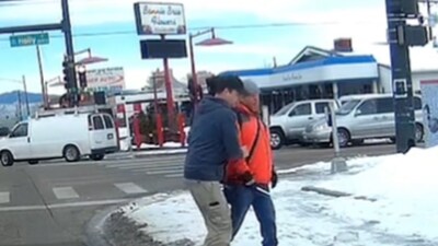Viral Video Of US Man Helping Blind Person On Road Is Pure Love | Viral ...