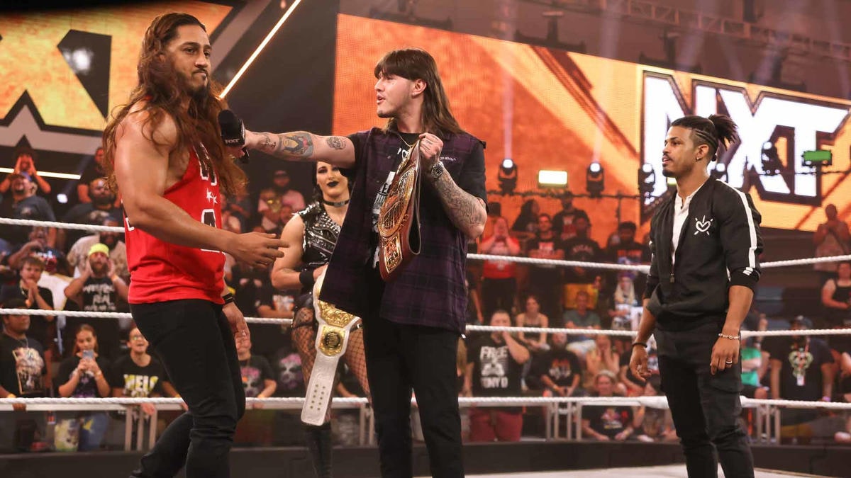 IN PICTURES, WWE NXT 26 July 2023: Schism Lose to Trio of Carmelo Hayes ...
