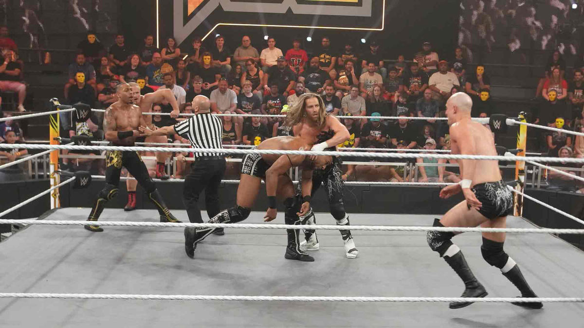 IN PICTURES, WWE NXT 26 July 2023: Schism Lose to Trio of Carmelo Hayes ...