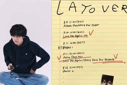 BTS' V Gears Up For First Solo Album 'Layover', Reveals Promotion ...