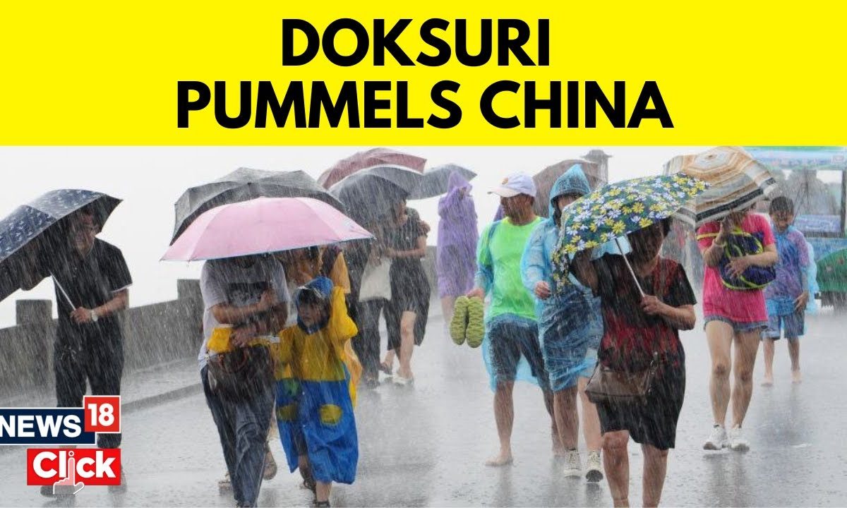 China Typhoon News Today | Several Parts Of China Flooded As Typhoon ...
