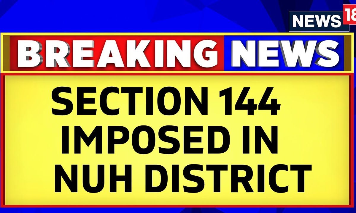 Haryana News | Communal Violence Spreads To Neighbouring Districts Of Nuh | Nuh Mewat News ...