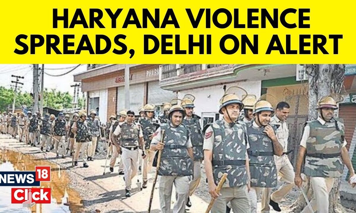 Haryana Violence | Gurugram Violence | Police Forces Deployed To The ...