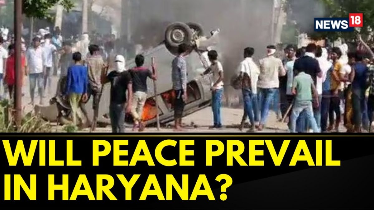 Haryana Riot News | Haryana Police Briefs Media On The Situation In ...
