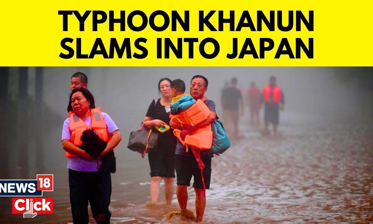 Typhoon Khanun | Typhoon Khanun Knocks Out Power To One-Third Of Japan ...