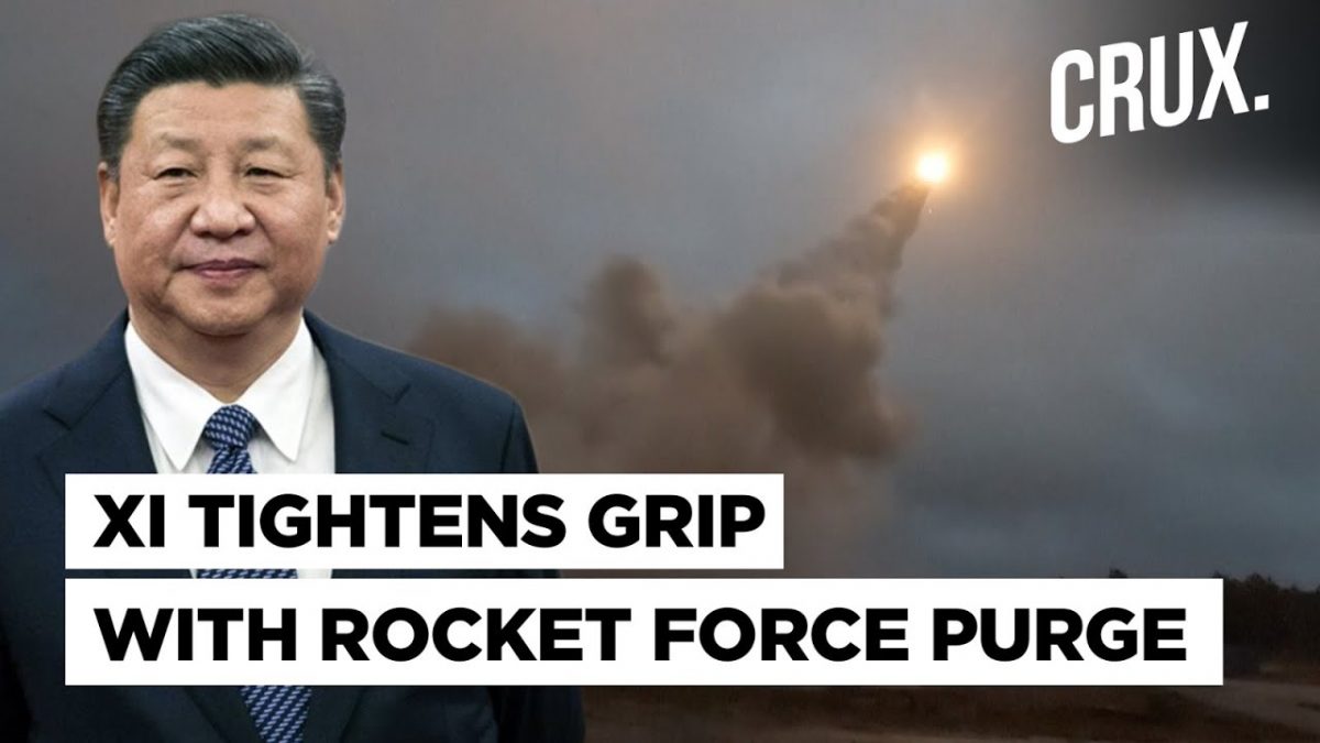 Graft Probe Or China Wary Of Wagner-Type Mutiny? Xi Sacks Rocket Force ...