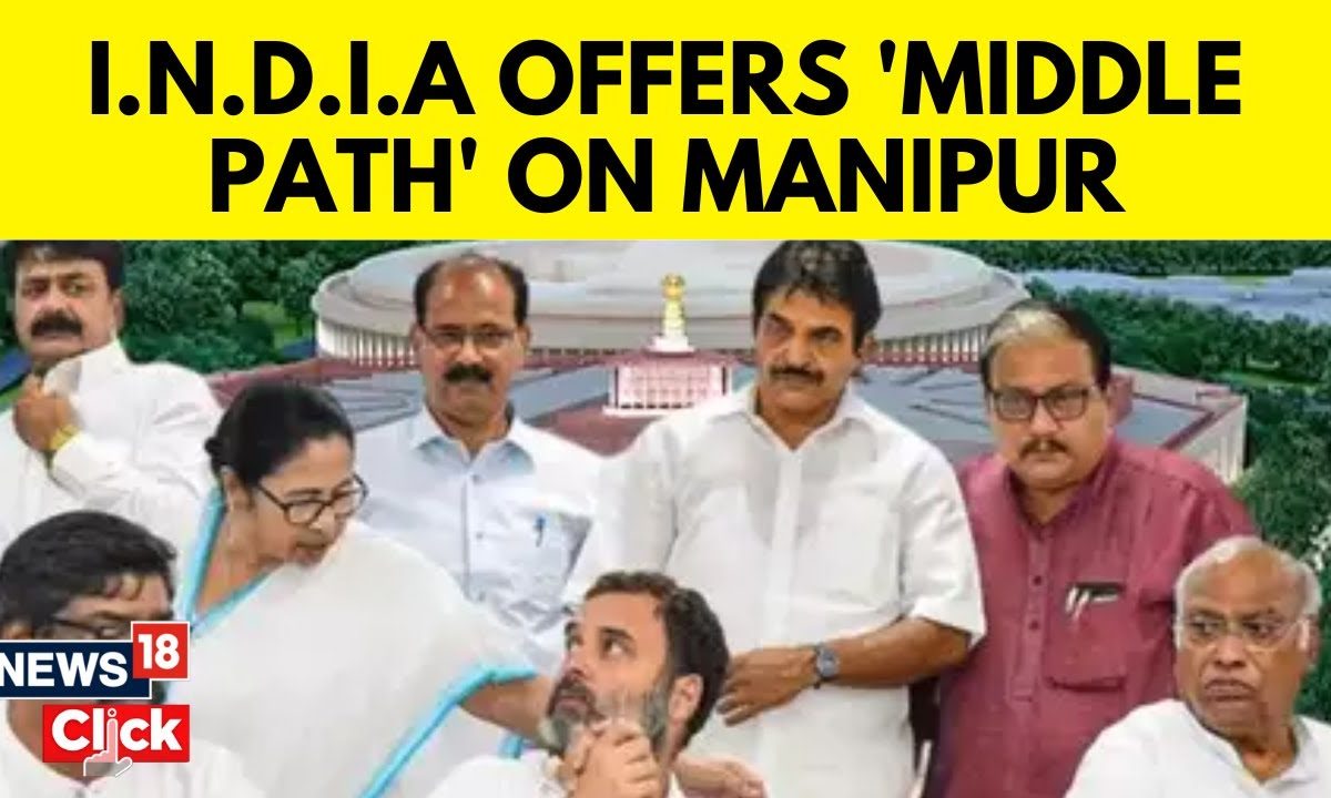 Manipur News | Opposition Parties Offer 'Middle Path Solution' To ...