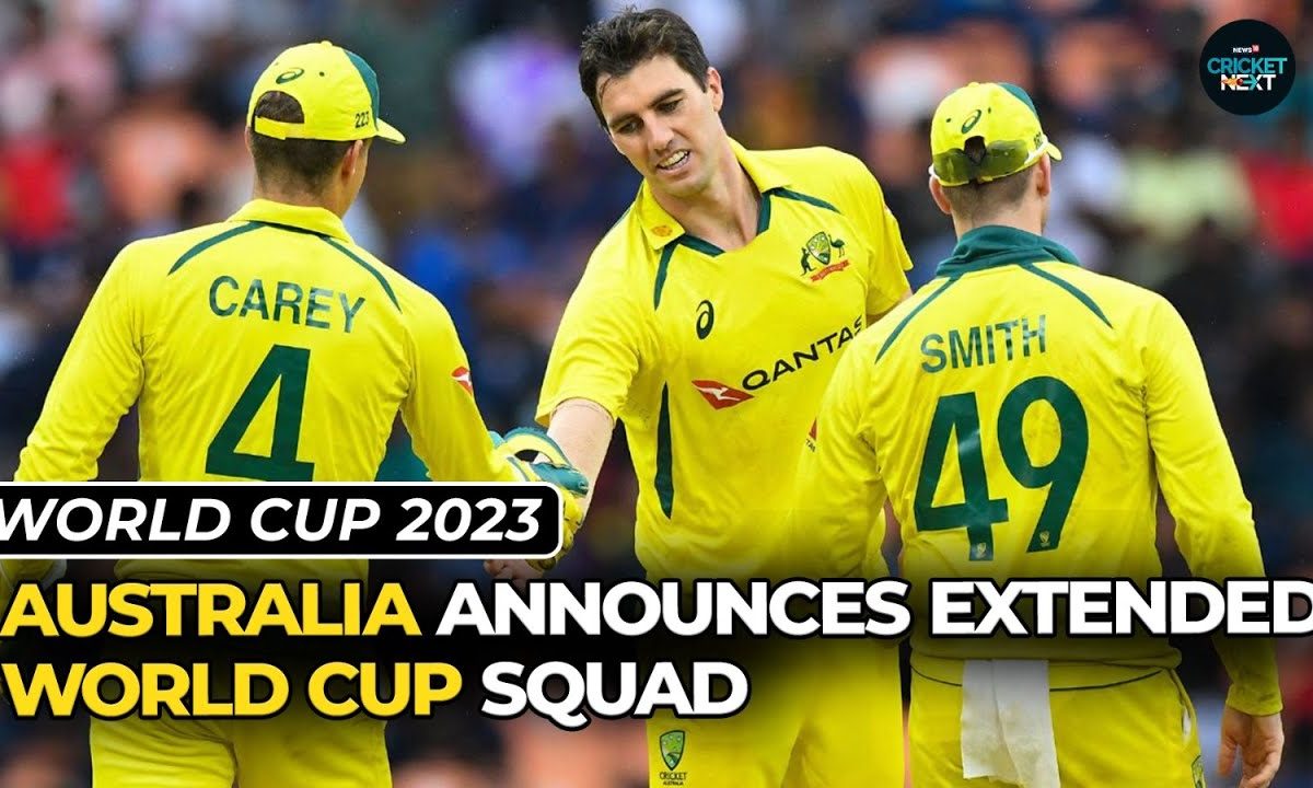 Australia Announces Extended Squad For World Cup 2023: Cummins To Lead ...