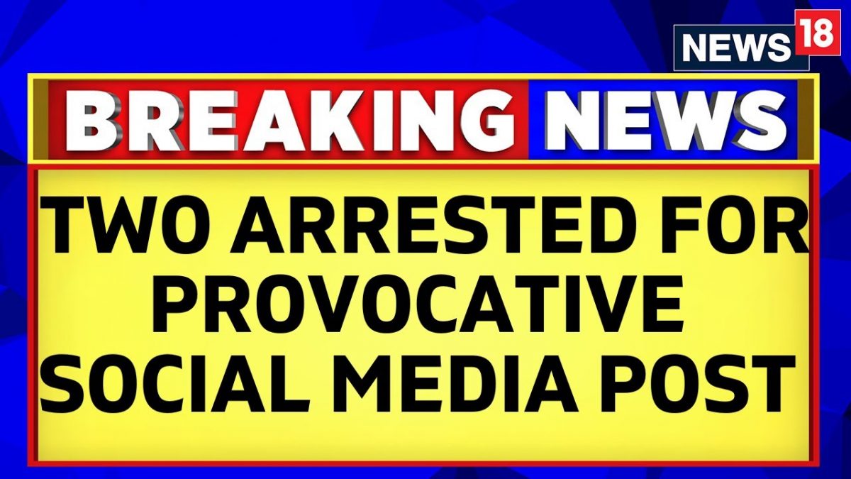 Karnataka News | 2 Youth Arrested For Provocative Post On Social Media ...