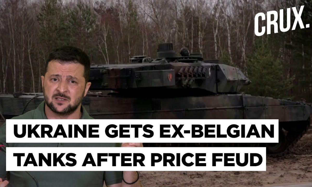 Boost to Ukraine's Tank Fleet with New Deal, Germany Buys 50 Secondhand ...